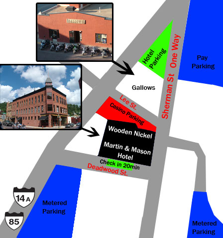 Directions – Martin Mason Hotel